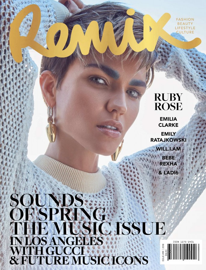 The Spring Issue of Remix with Ruby Rose on stands now! | Remix Magazine